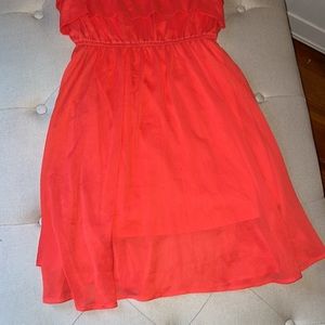 Forever 21 | Dresses | Burnt Orange Cocktail Summer Dress | Poshmark